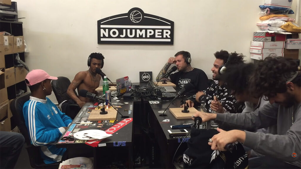 Listing the 10 most popular No Jumper interviews of all-time