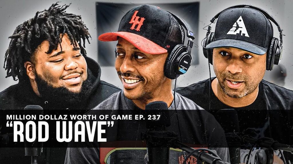 Rod Wave featured on the Million Dollaz Worth of Game podcast