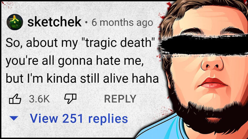 How pro gamer Sketchek successfully faked his death (for the dumbest ...