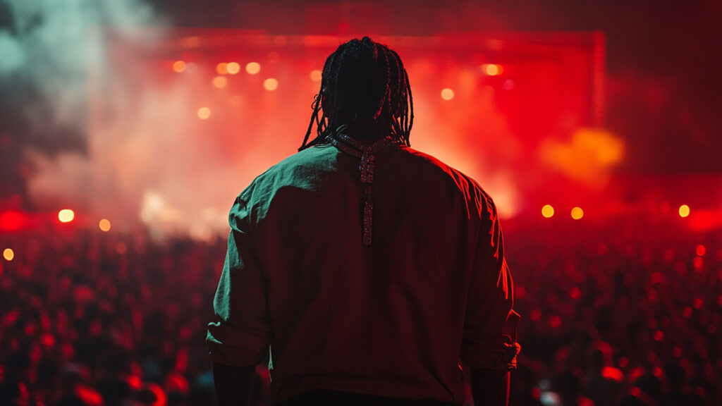Chaotic Scenes at the Travis Scott Concert in Melbourne