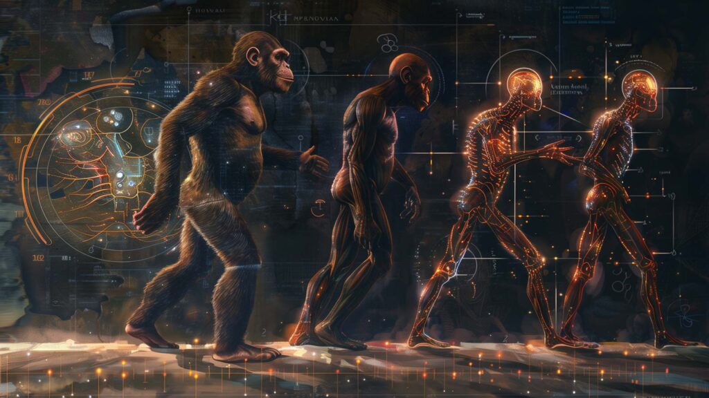 How AI Could Influence the Evolution of Humanity